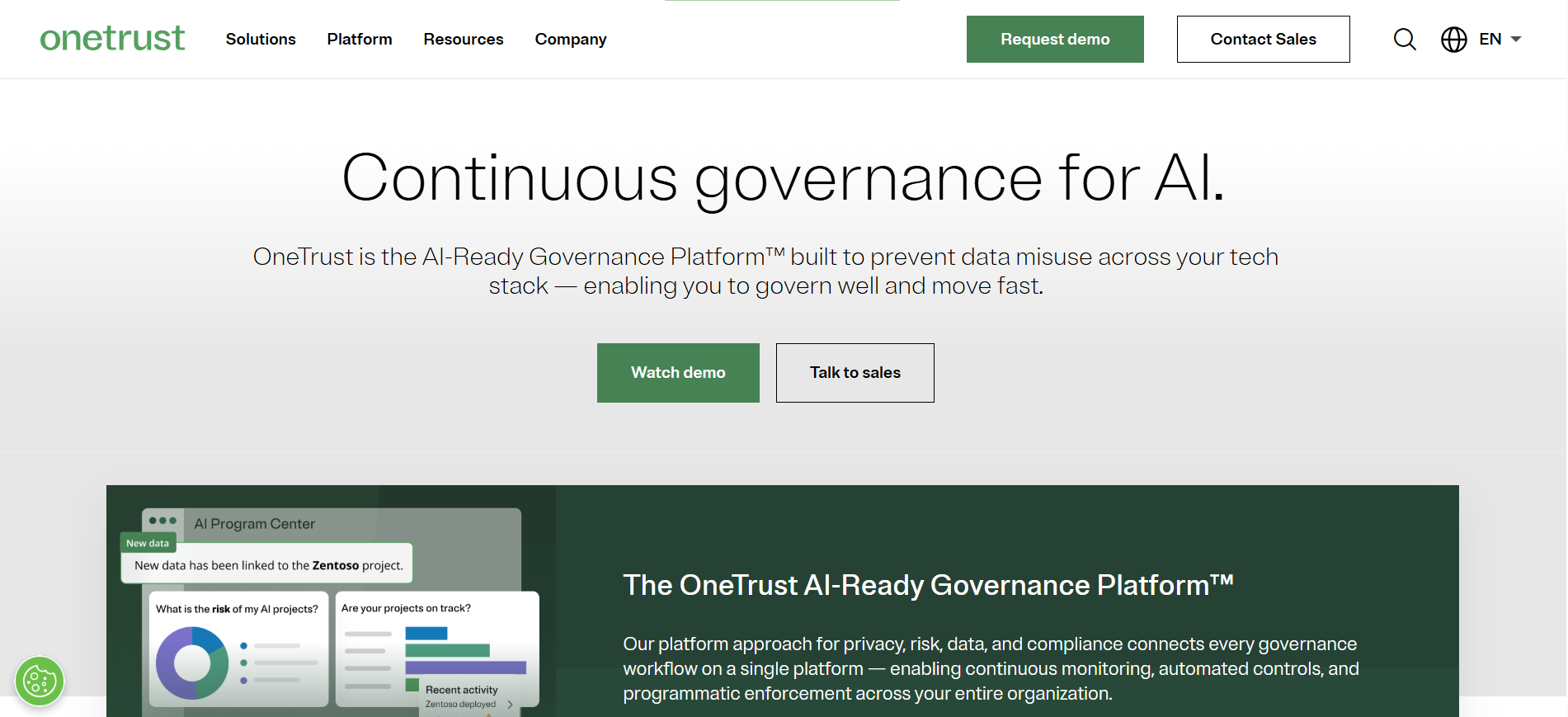 OneTrust ESG Reporting Software | Net Zero Compare